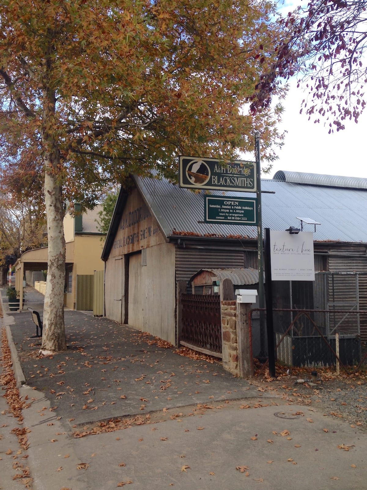 Angaston's 'Doddridge Forge' on the market. - Artist Blacksmiths Association South Australia