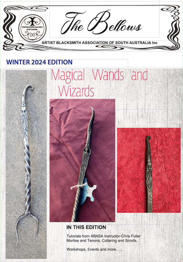 The Bellows - Artist Blacksmiths Association South Australia